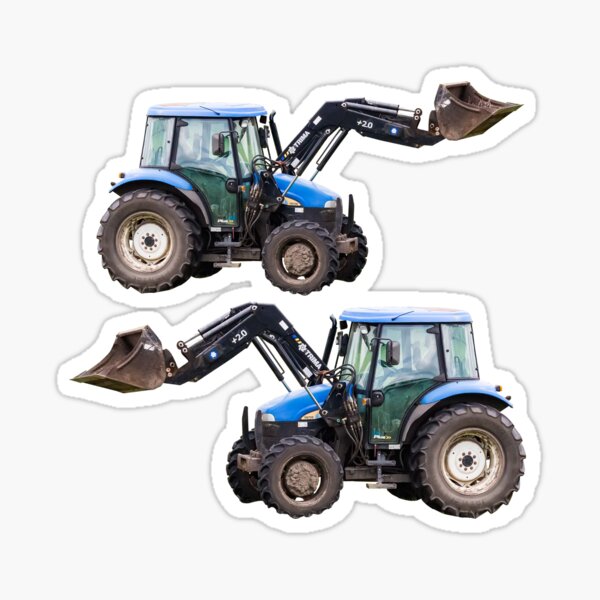 New Holland Tractor Stickers | Redbubble