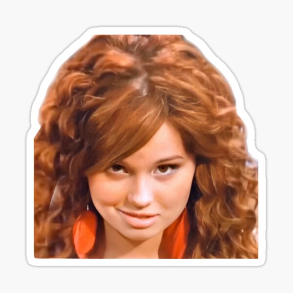 "debby ryan ;)" Sticker for Sale by haneenstickerzz | Redbubble