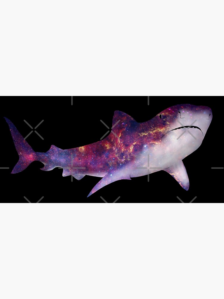 "Galaxy Shark" Poster for Sale by KristalStittle | Redbubble