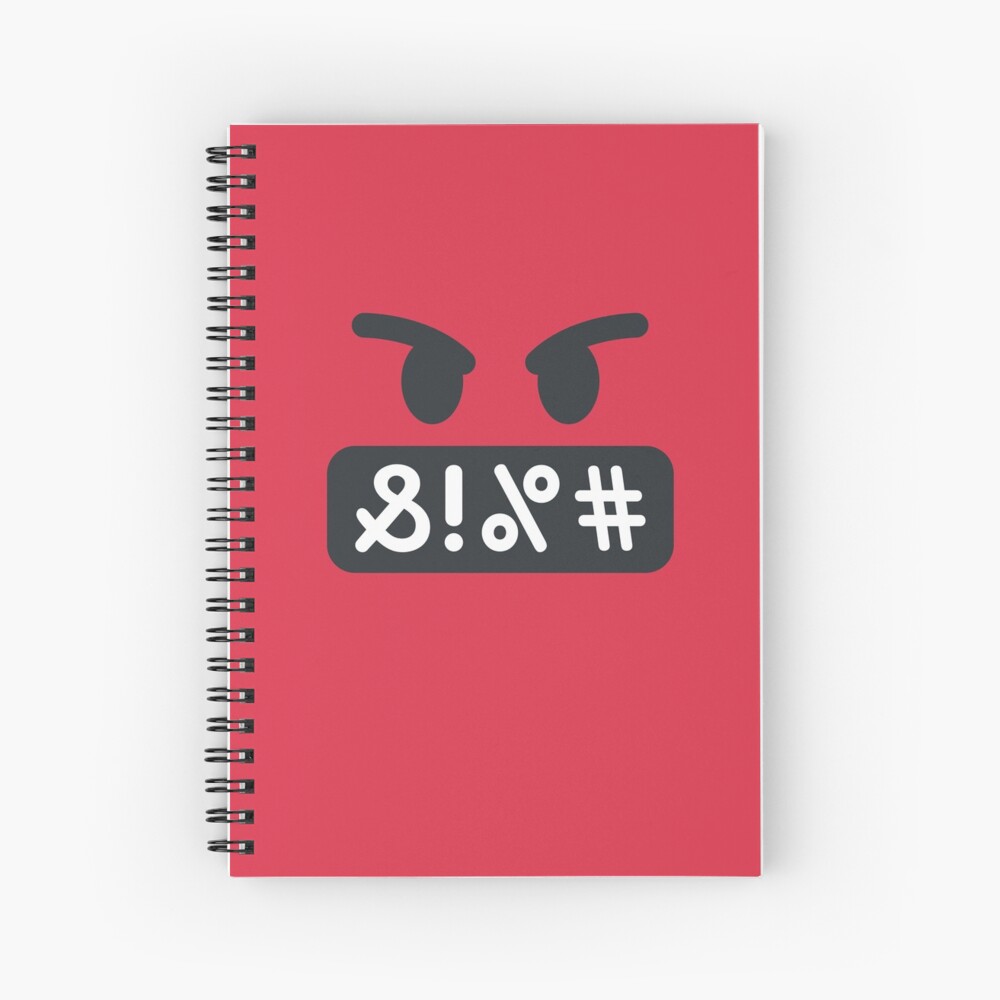 "Cursing Cussing Swearing Grawlix Face With Symbols Over Mouth Emoji ...