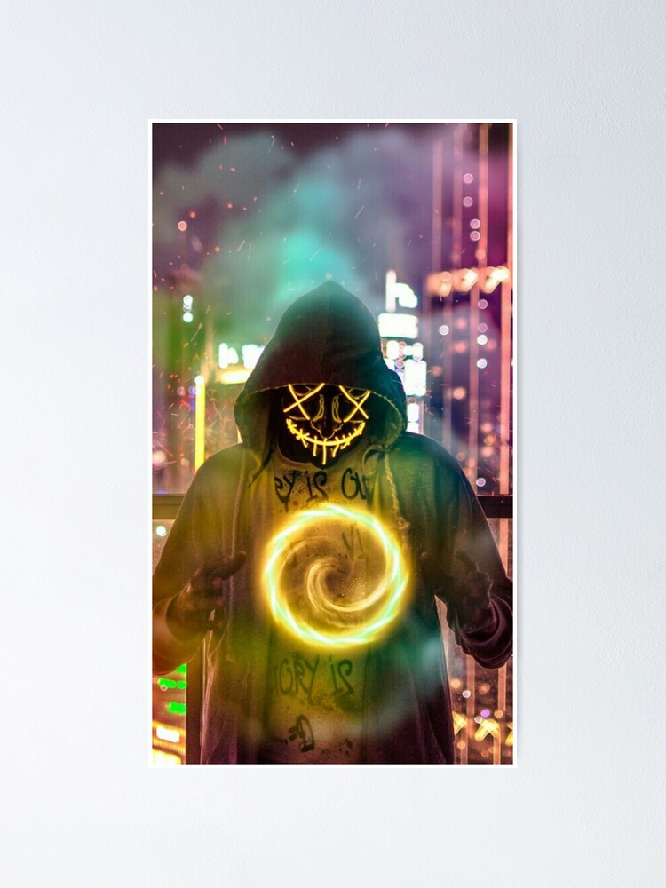 "anonymous ;)" Poster by Violafi | Redbubble