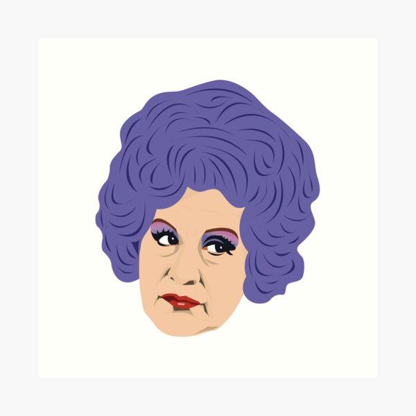 Mrs Slocombe Wall Art | Redbubble