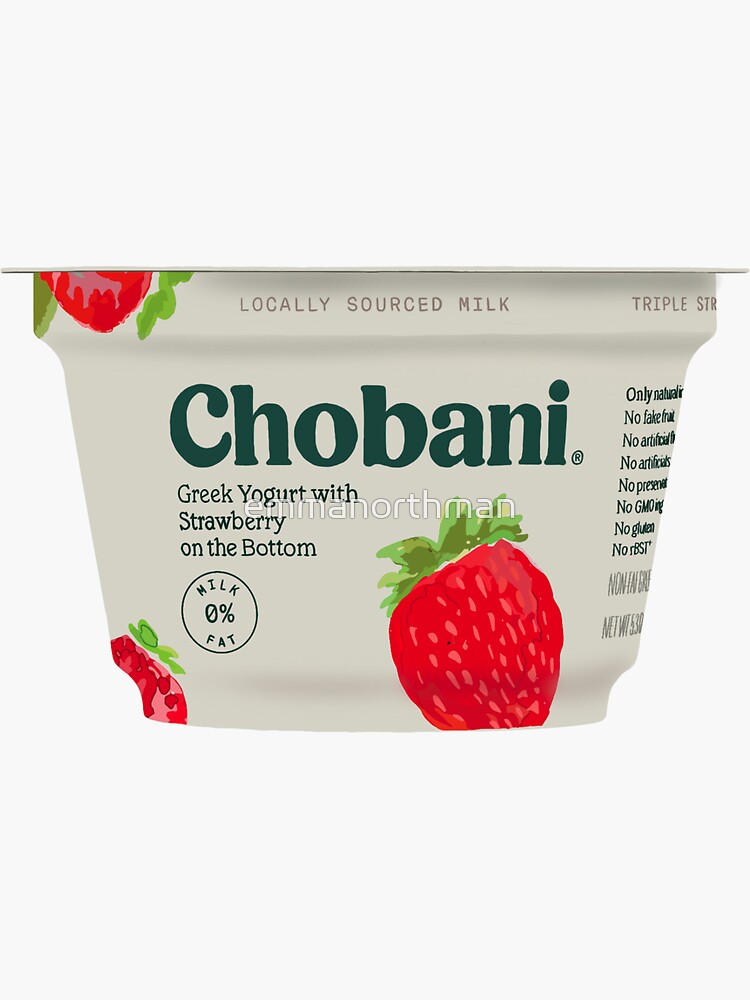"Yogurt" Sticker for Sale by emmanorthman | Redbubble