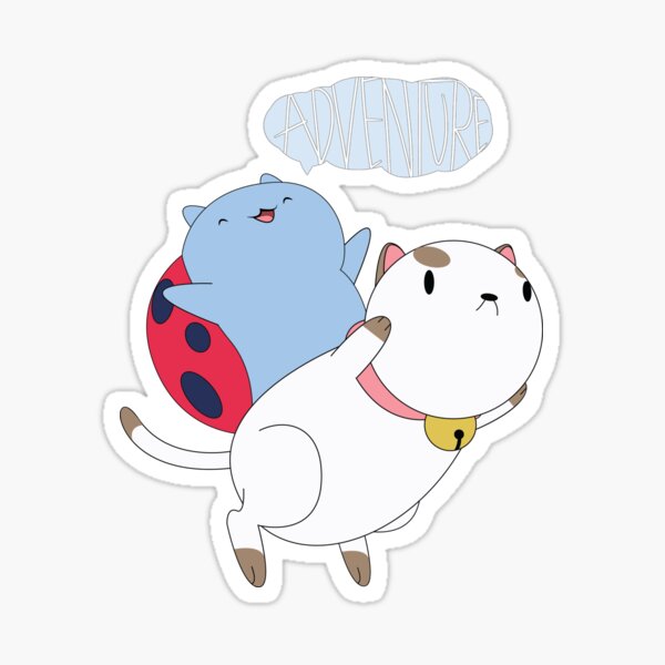 "Catbug and PuppyCat" Sticker by DarqStudi0 | Redbubble