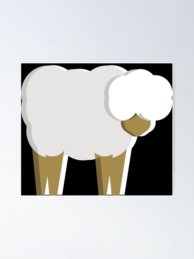 "scottish sheep" Poster by Seb-Sk93 | Redbubble