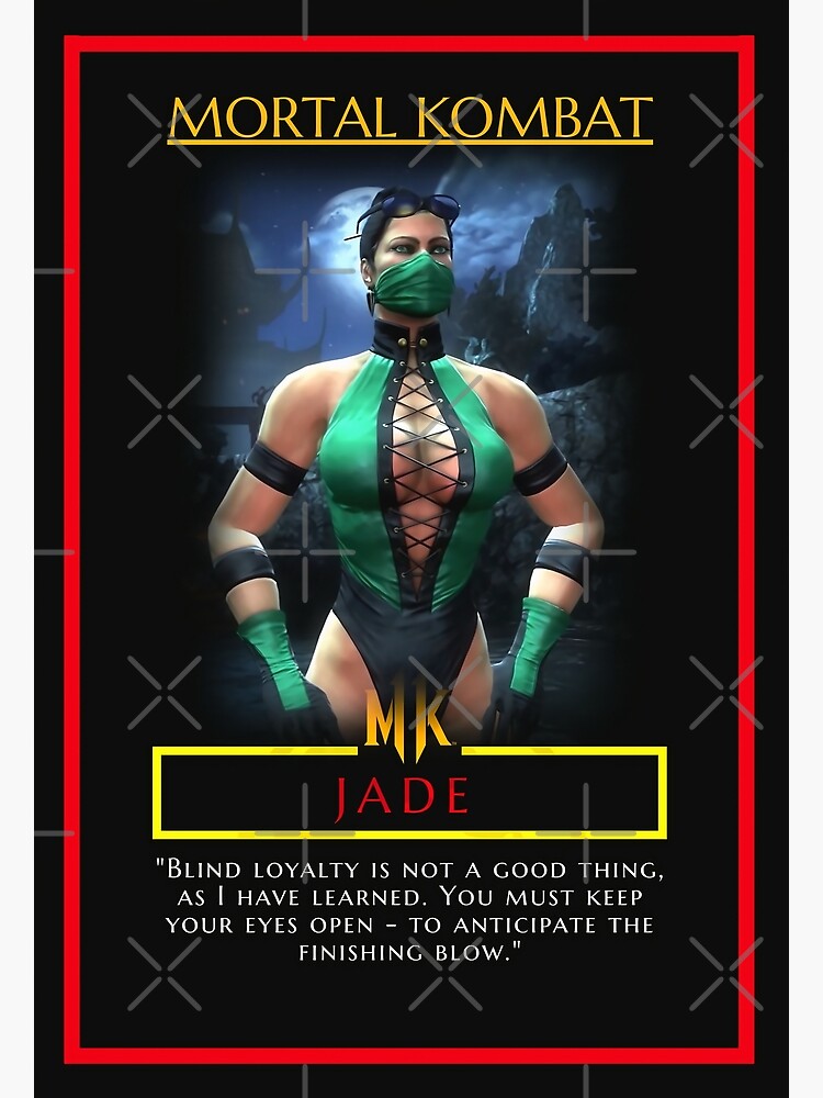 "Jade Mortal Kombat (Mortal Kombat X) Secret Characters | Poster ...