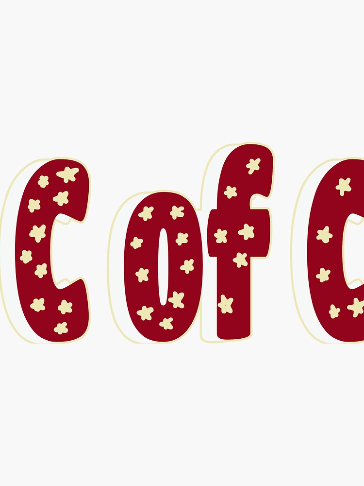 " cofc" Sticker for Sale by abbystowe26 | Redbubble