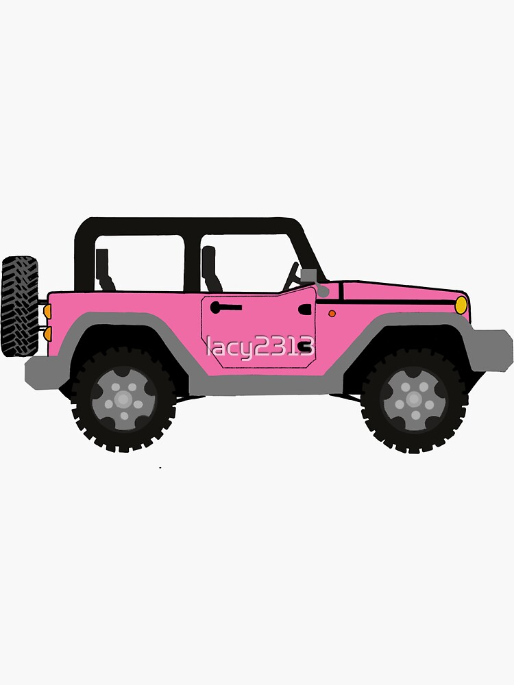 "Jeep" Sticker for Sale by lacy2313 | Redbubble