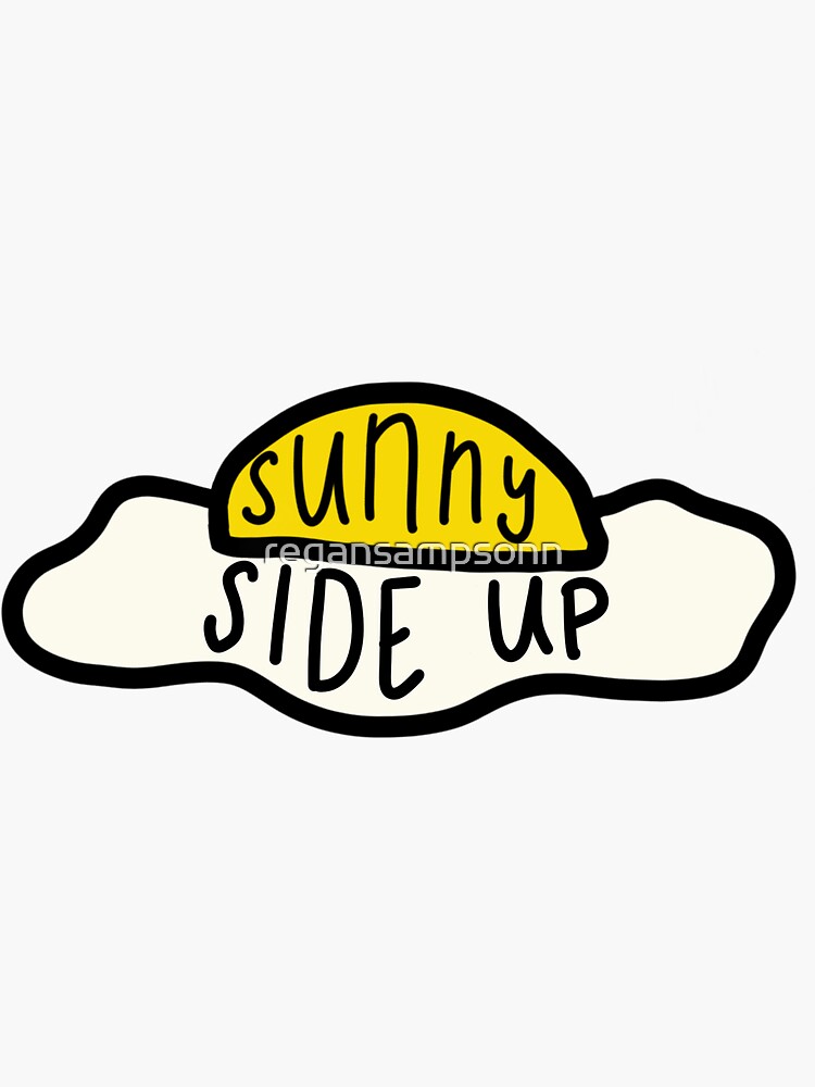 "Sunny-Side Up Egg Surfaces Band" Sticker for Sale by regansampsonn ...