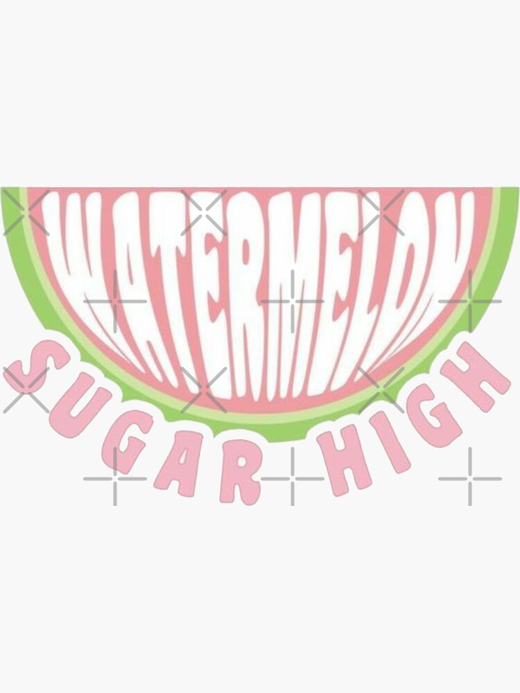"watermelon sugar harry styles" Sticker for Sale by annaguzzo | Redbubble