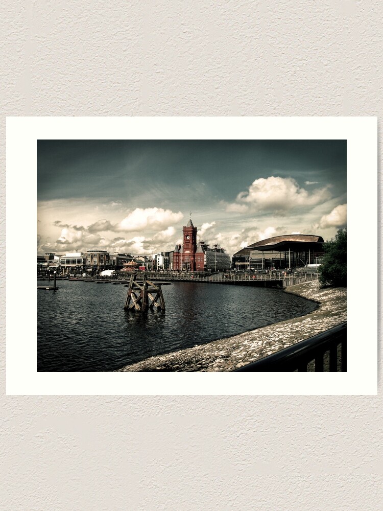 "Cardiff Bay" Art Print by yfalke | Redbubble