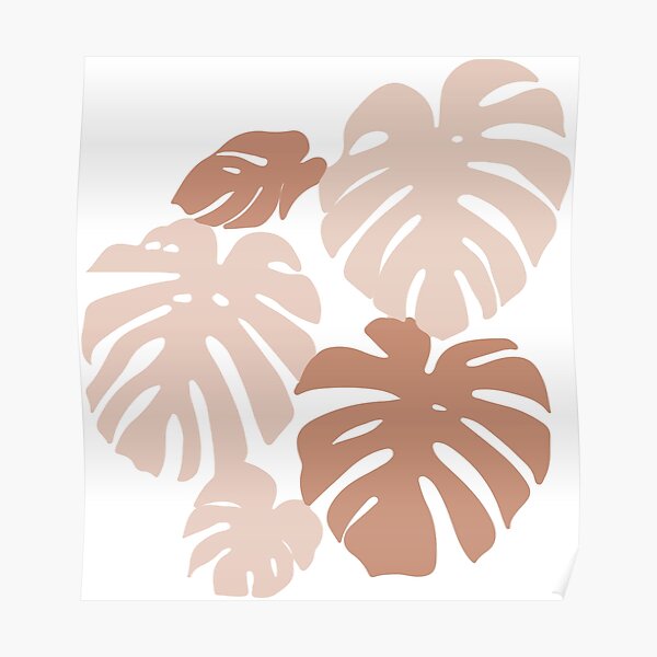 "Simple Leaf Sticker " Poster by hbushey23 | Redbubble