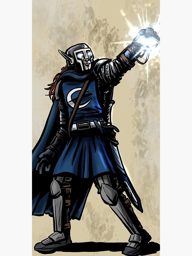 Póster « Sacerdote élfico de Corellon Larethian de la serie Night Below ...