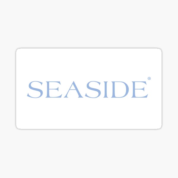 "Seaside, Florida" Sticker for Sale by baileeadams | Redbubble