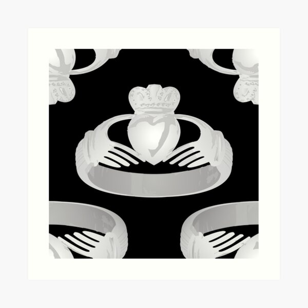 Claddagh Art Prints | Redbubble