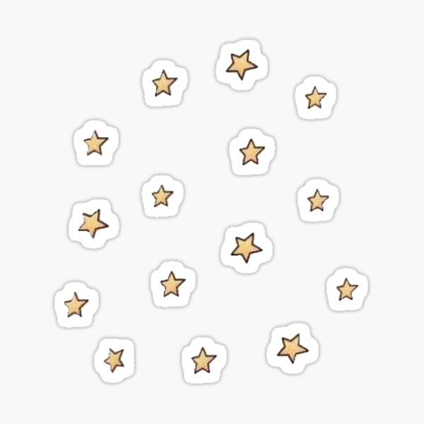 "15 vsco yellow stars" Sticker by ellanadboralski | Redbubble