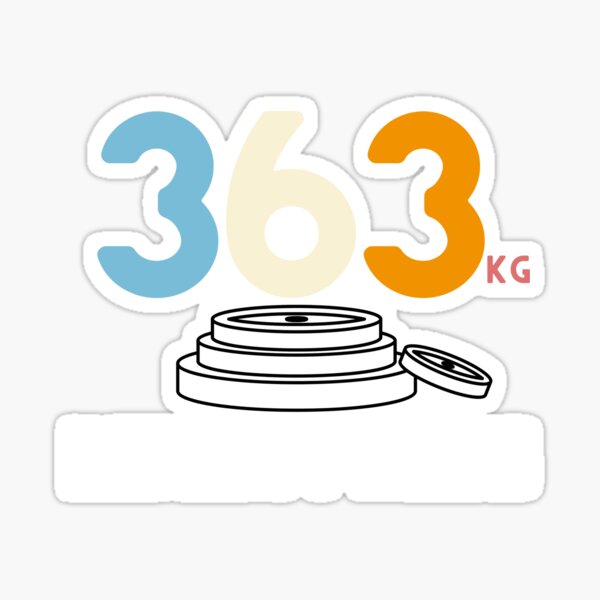 "World record Bench Press" Sticker for Sale by Combistudios | Redbubble