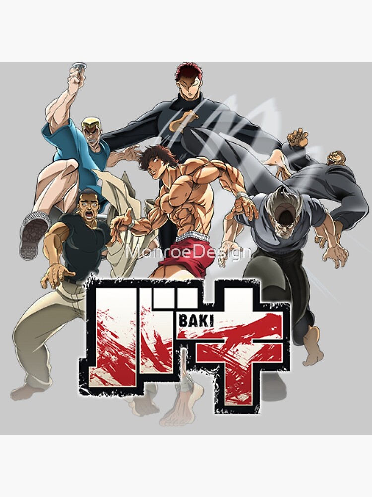 "Baki" Poster by MonroeDesign | Redbubble