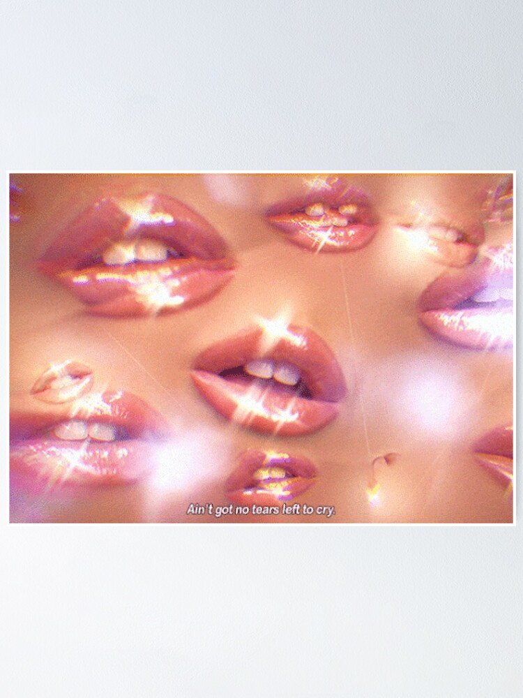 "ari- no tears left to cry" Poster for Sale by laeba-x | Redbubble