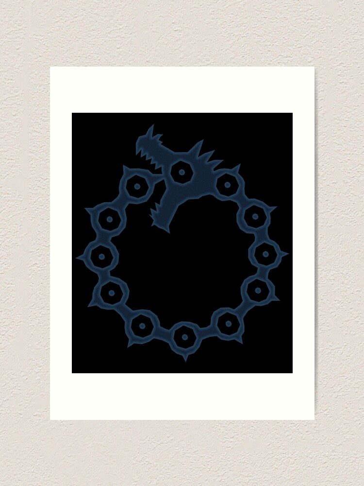"Meliodas Logo 7 Deadly Sins " Art Print for Sale by Duyudon | Redbubble