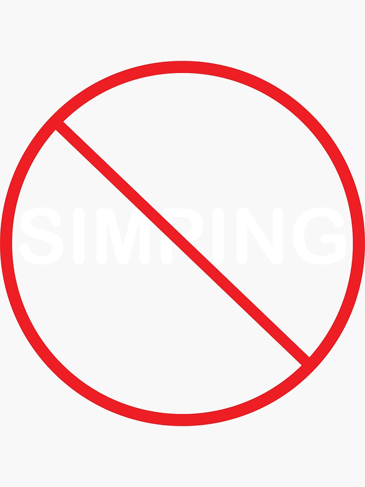 "Stop Simping Funny Simp Dank Meme" Sticker for Sale by TheMattDesigns ...