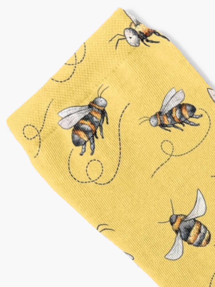 "Buzzy Bees" Socks for Sale by lauraxellenx | Redbubble