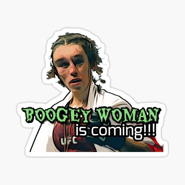 "Boogey Woman Joanna" Sticker for Sale by Uptown-NYC | Redbubble