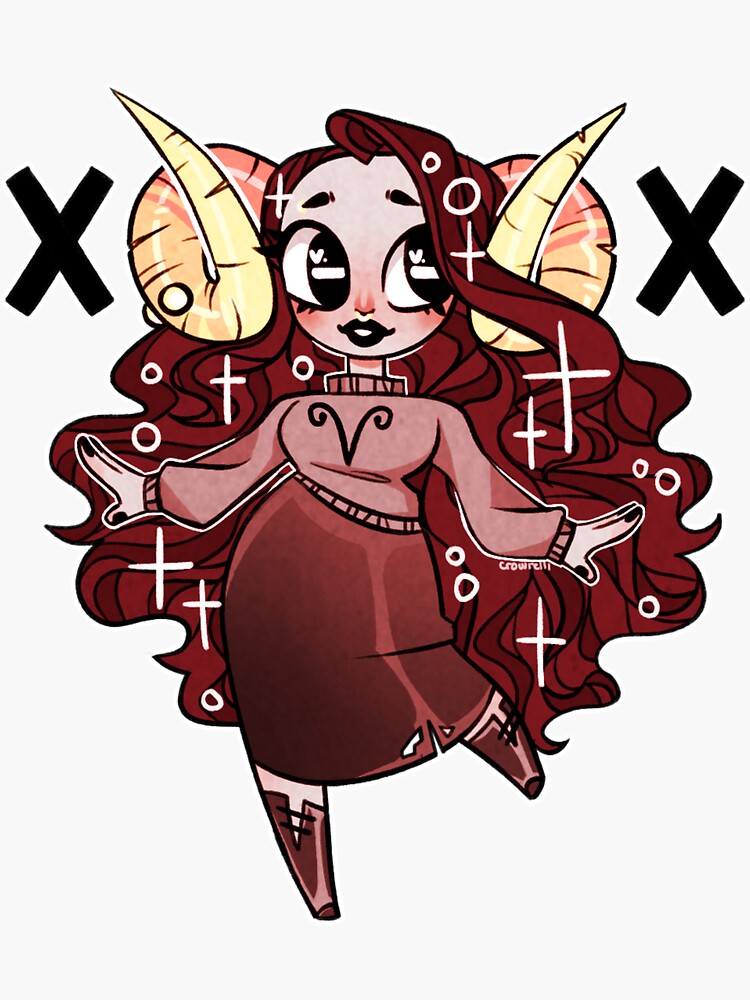 "Aradia!" Sticker for Sale by crowrelli | Redbubble