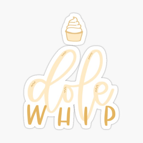 "Dole Whip" Sticker by jess-enchanted | Redbubble