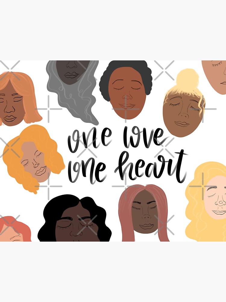 "one love" Sticker for Sale by caseyjasper | Redbubble
