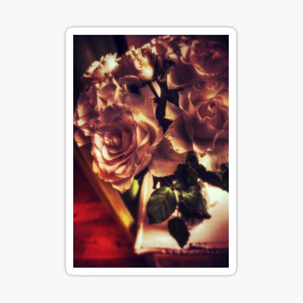 "Bouquet of Roses" Sticker for Sale by Ms-Bexy | Redbubble