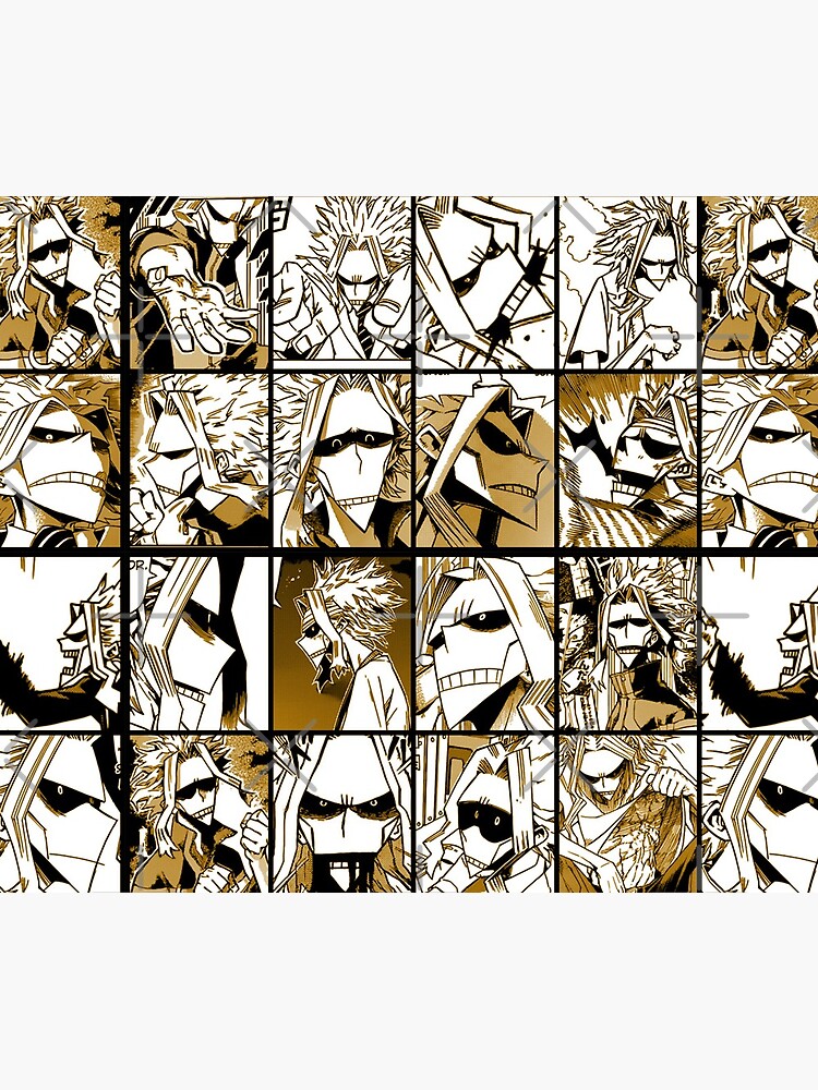 "All Might skinny version - My hero academia collage " Travel Coffee ...