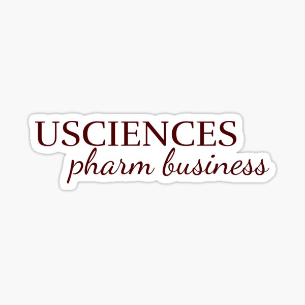 "Usciences Pharmaceutical and Healthcare Business " Sticker for Sale by ...