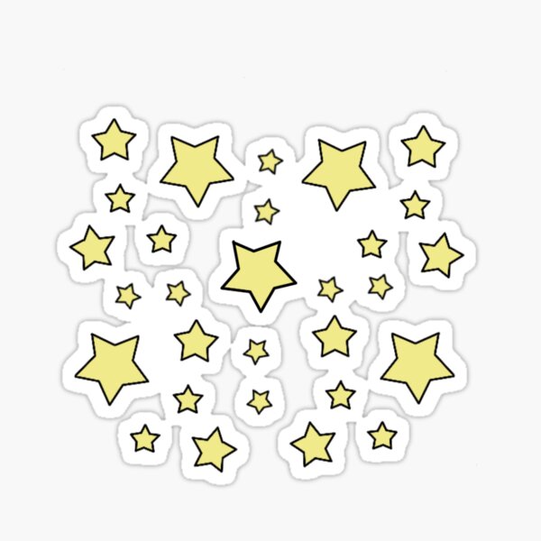 "aesthetic star sticker pack " Sticker by harrysbear | Redbubble
