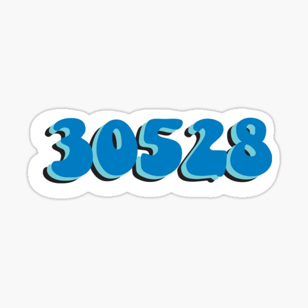 "Zip Code" Sticker by rachfrenchman | Redbubble