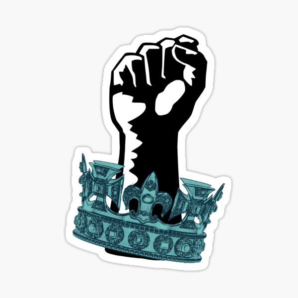 "Royalty " Sticker for Sale by Crimsonflow4 | Redbubble