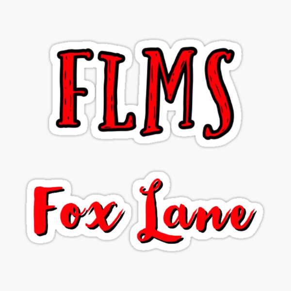"Fox Lane & FLMS Pack" Sticker by HollyAdes | Redbubble