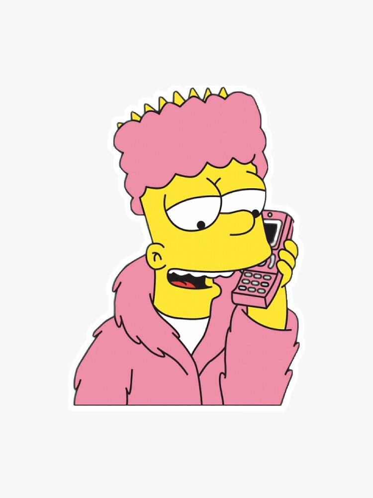 "simson sticker" Sticker by omicom | Redbubble