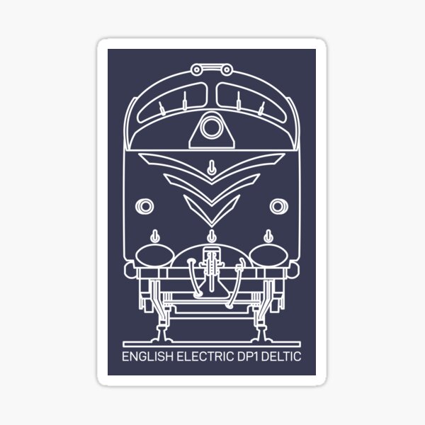 "English Electric DP1 Deltic Prototype British Rail Diesel Locomotive ...