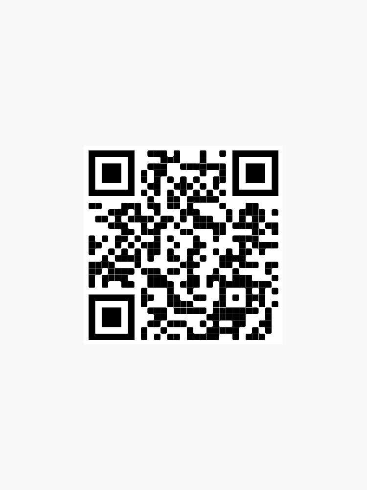 "Replay QR Code" Sticker for Sale by purplecrayola | Redbubble