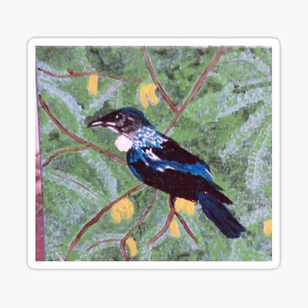 "Tui" Sticker for Sale by englishrosenz | Redbubble
