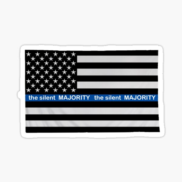Silent Majority Stickers | Redbubble