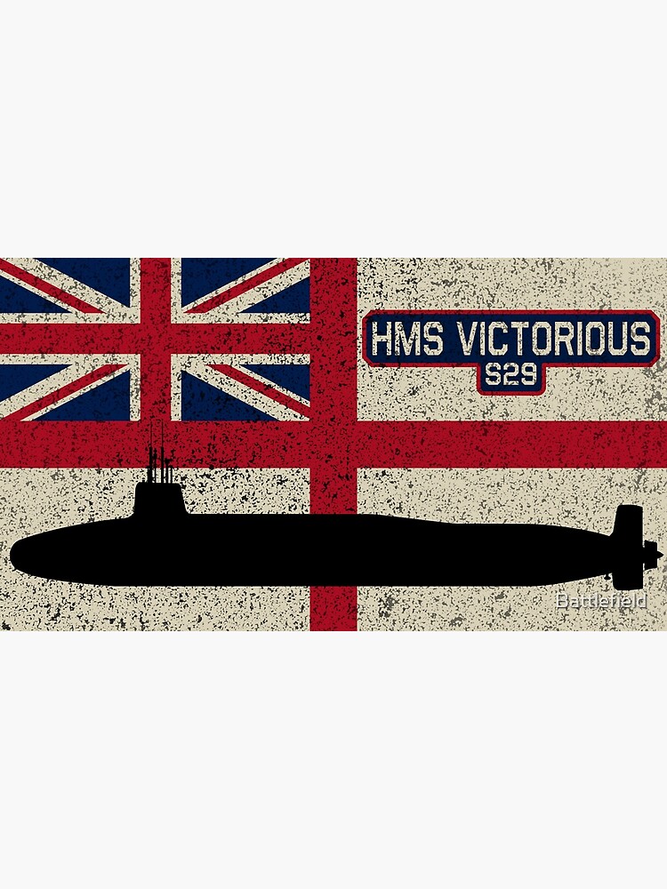 "HMS Victorious S29 Vanguard-class Submarine Vintage British Royal Navy ...