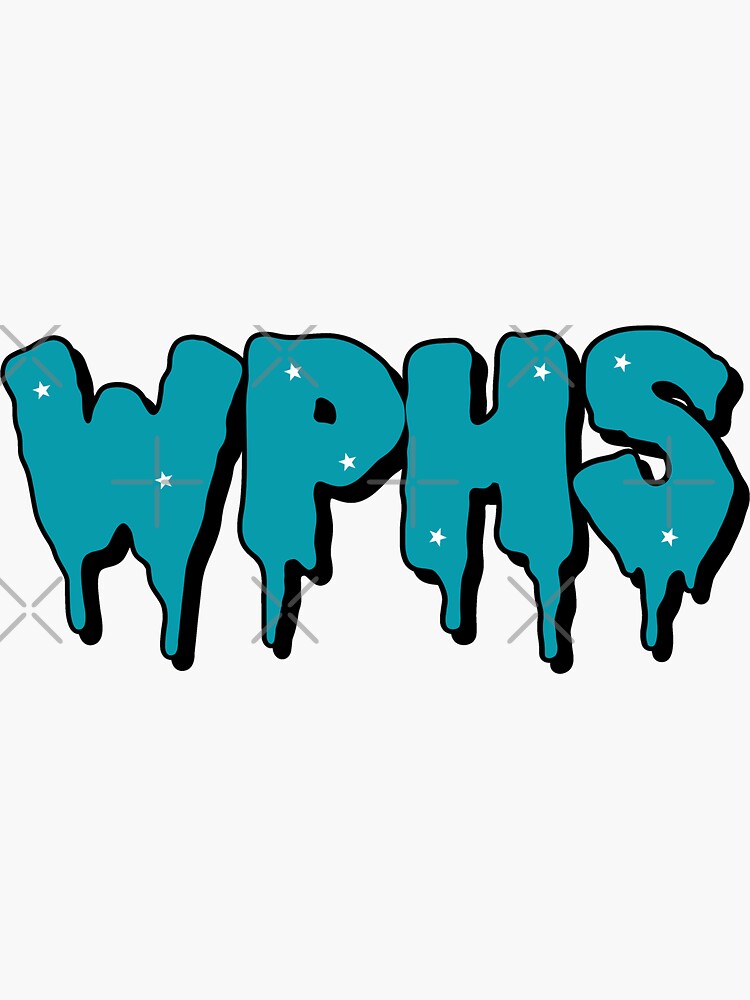 "drippy WPHS" Sticker for Sale by reaganreese | Redbubble