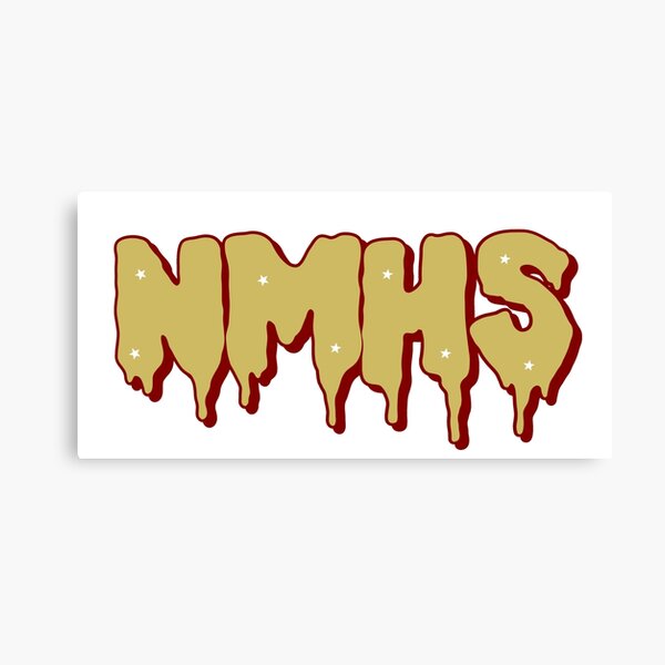 "drippy NMHS" Canvas Print by reaganreese | Redbubble