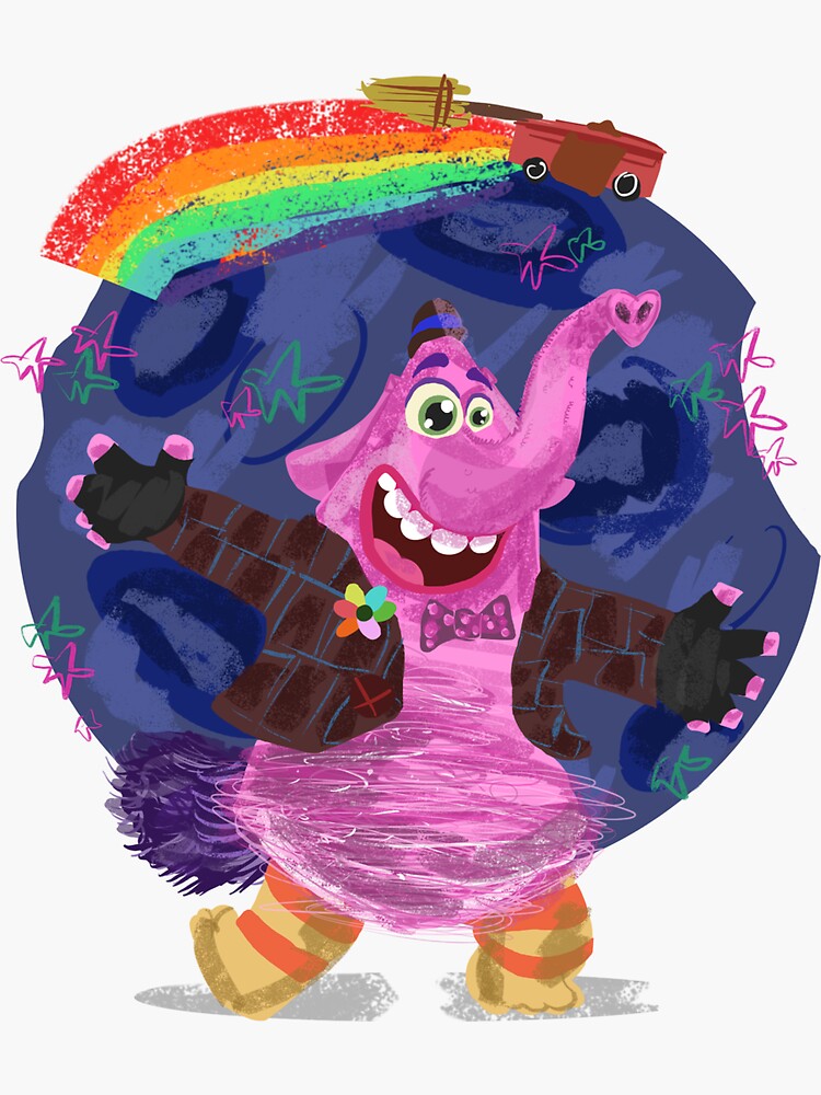 "Bing Bong" Sticker for Sale by TChuzzle | Redbubble