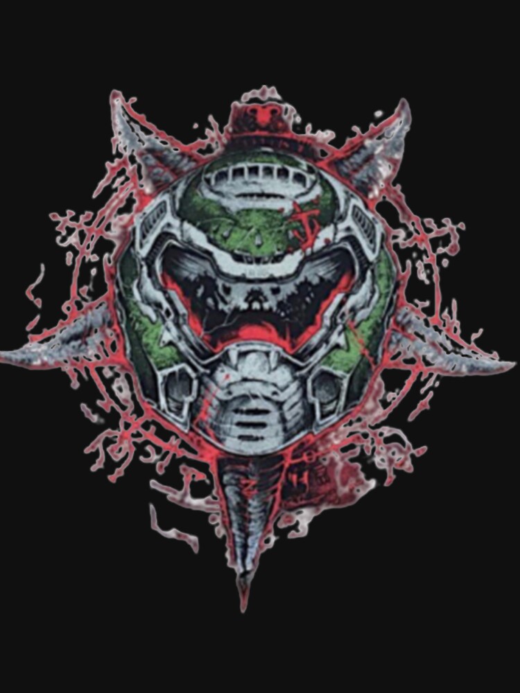 "DOOM / Doomguy" T-shirt for Sale by byybaa | Redbubble | doom t-shirts ...