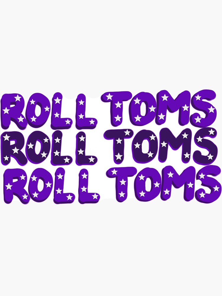 "University of St. Thomas - UST, ROLL TOMS" Sticker by Outtahere23 ...