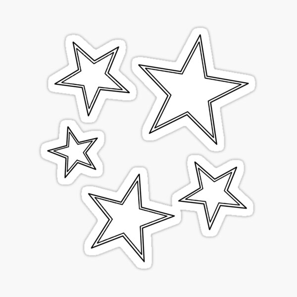 "Star Sticker Pack" Sticker for Sale by ashleysteinerr | Redbubble