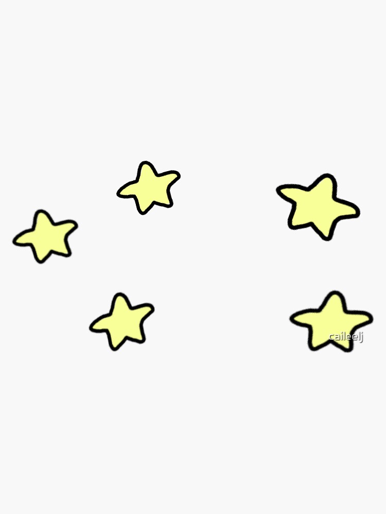"vsco star sticker pack" Sticker by caileelj | Redbubble